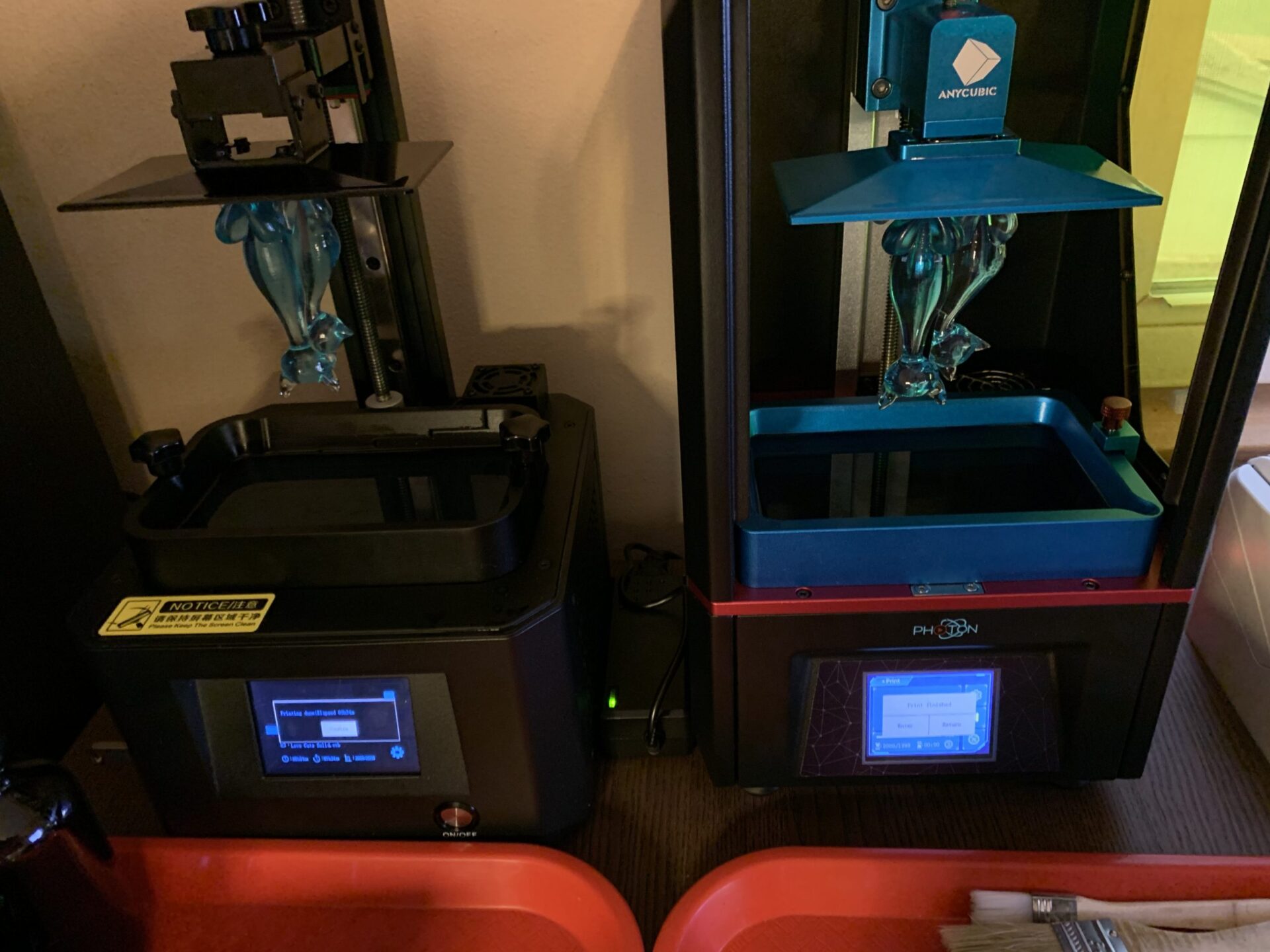 Creality LD002R vs. Anycubic Photon – Lunar Den Lights (Archive)